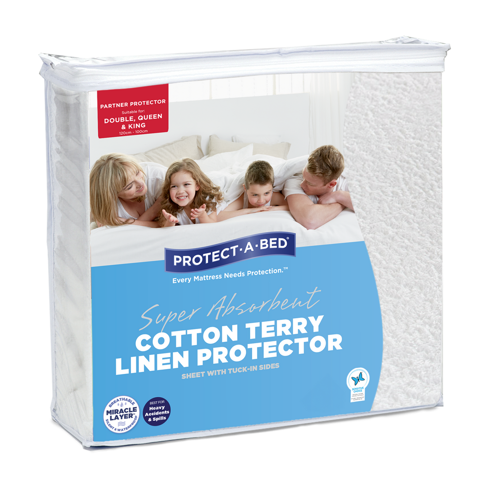 Cotton Terry Waterproof Linen Protector