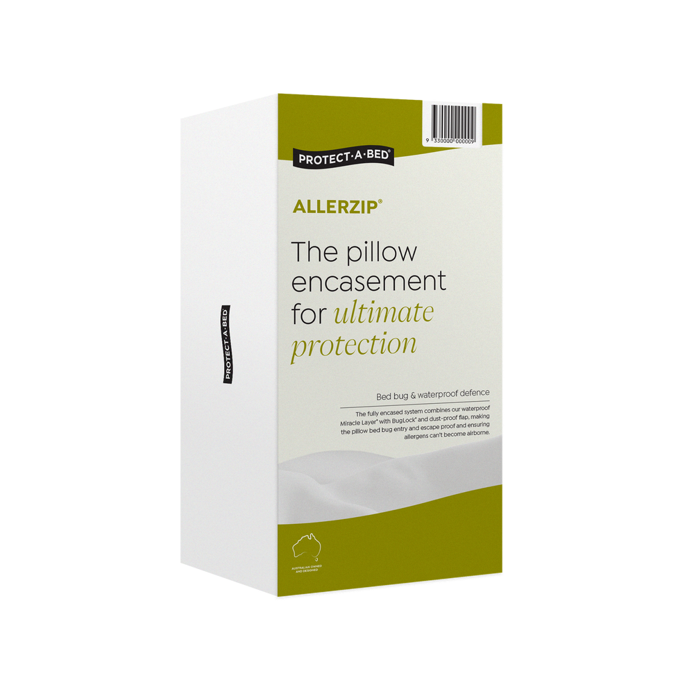Allerzip® Fully Encased Waterproof Pillow Protector